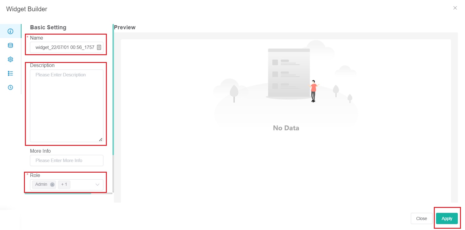 Creating a Column Chart Widget – MSPbots.ai