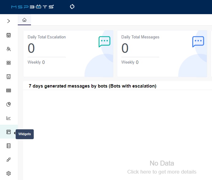 Creating a Column Chart Widget – MSPbots.ai