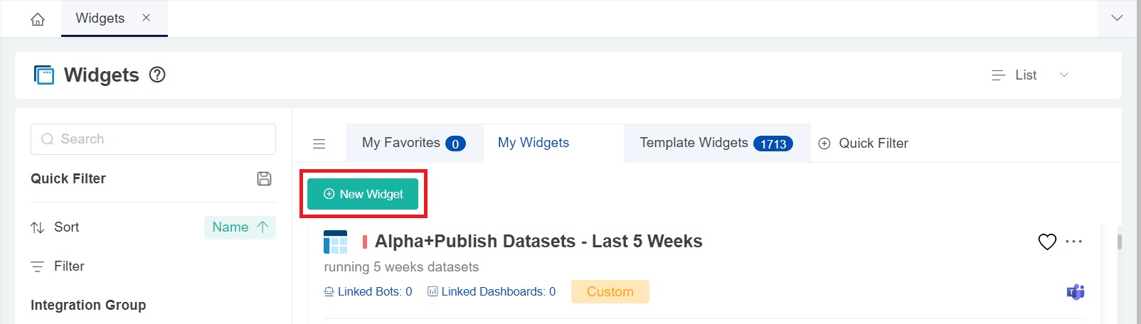 Creating a Column Chart Widget – MSPbots.ai