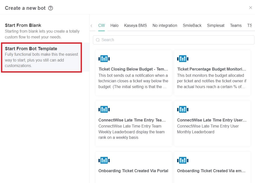How to Create a Bot – MSPbots.ai