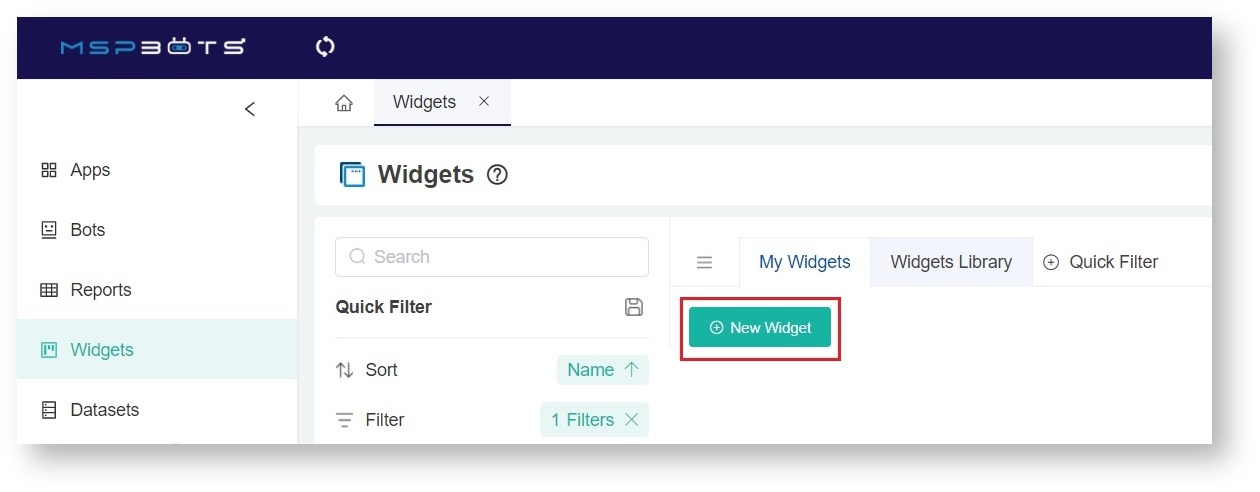 How to Create a Target Card Widget – MSPbots.ai