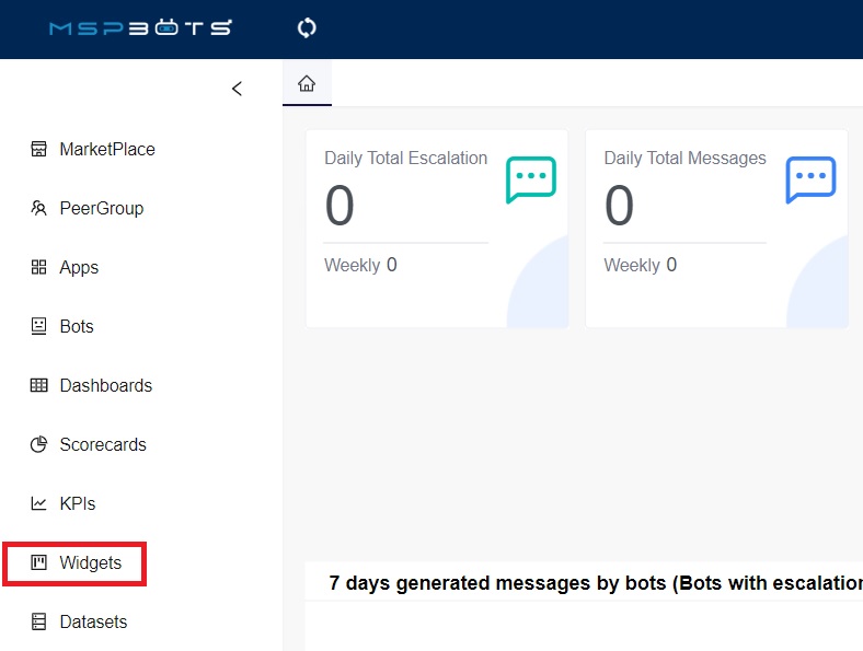 Creating an HTML Widget – MSPbots.ai