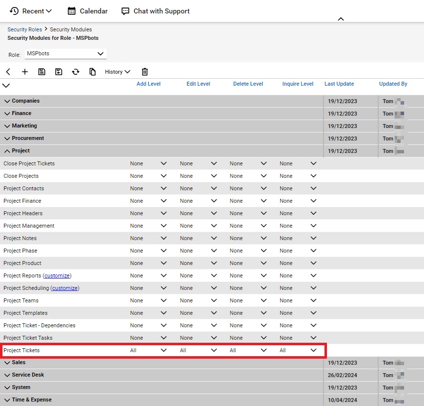 How to Set ConnectWise Account Permissions to Modify Tickets – MSPbots.ai
