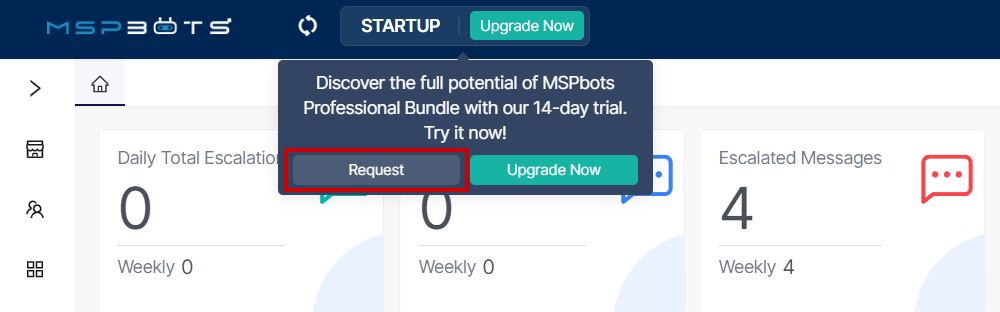 How to Manage Your Package from the MSPbots Header – MSPbots.ai